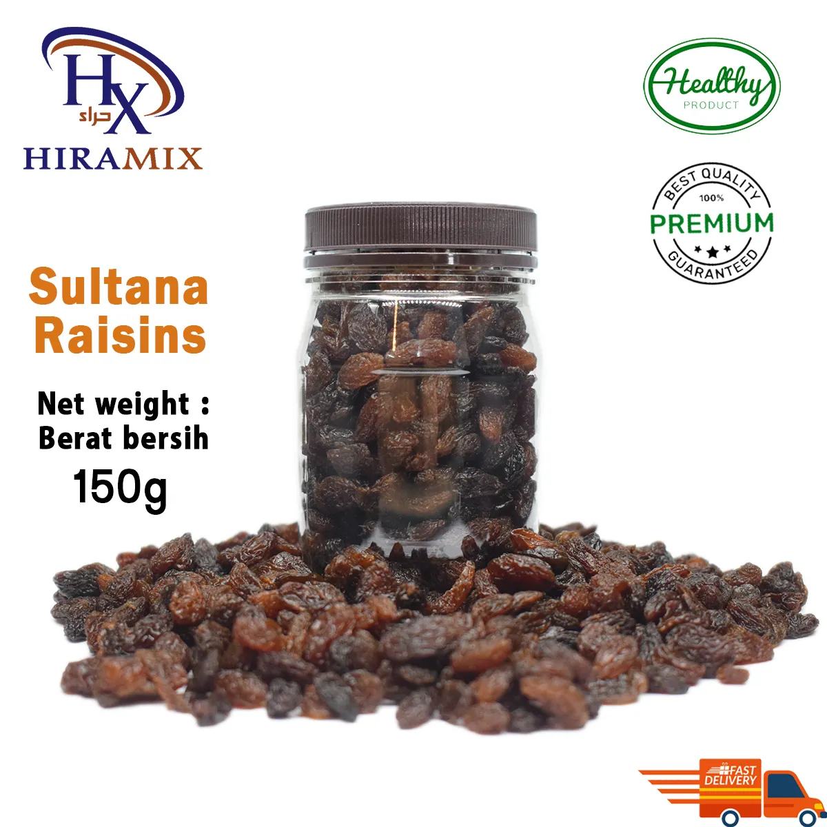 Fresh Organic Raisins | Mix Raisin / Kismis / Black Jumbo / Golden ...
