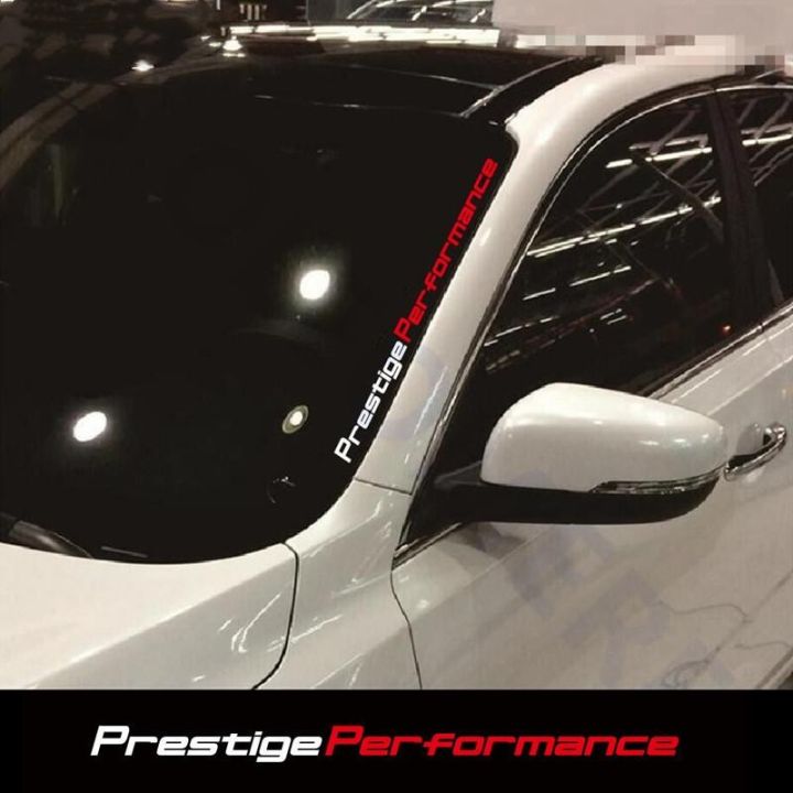 Car Sticker Prestige Performance 55x5cm Front Windshield Decoration ...