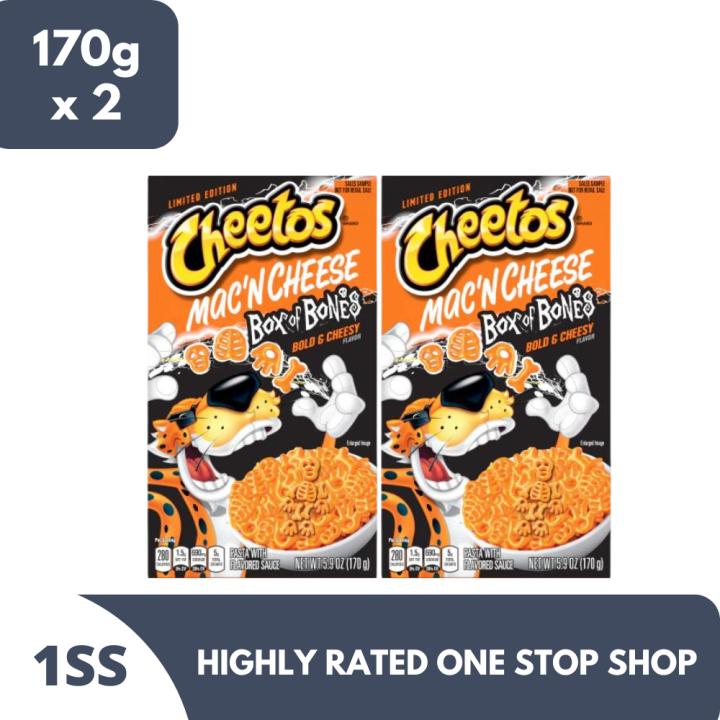 Cheetos Mac N' Cheese Box of Bones 170g x 2 | Lazada PH