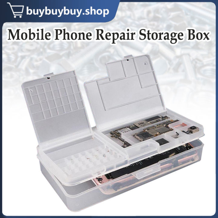 Mobile Phone Repair Parts Storage Box IC Chips Component Screws ...