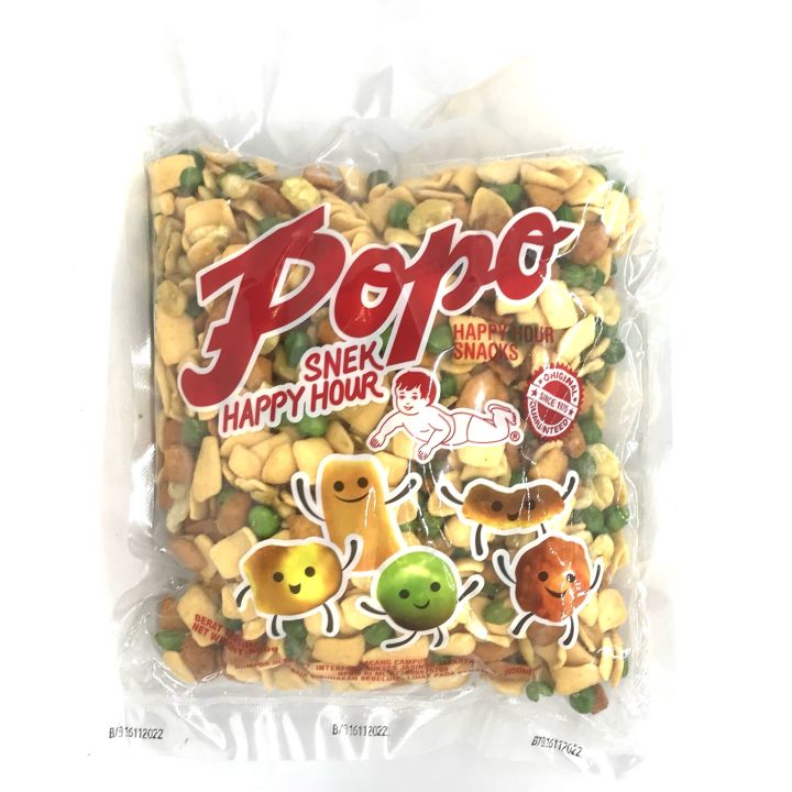 Popo Snek Happy Hour 800g | Lazada