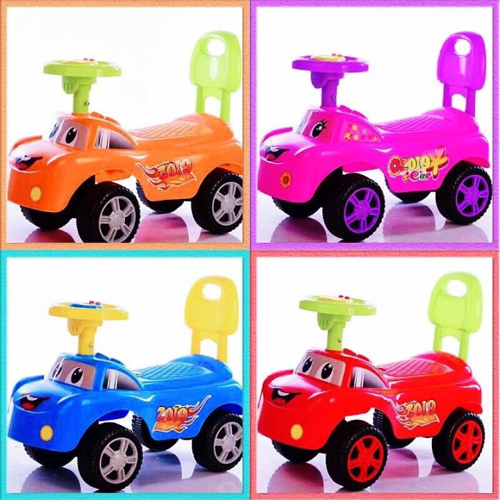 Mega Car Kiddie Toon Car Ride on Car for Kid's 4 Wheels Baby Toy Car ...