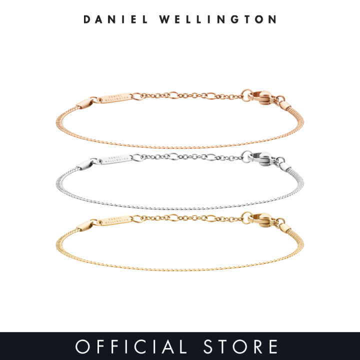 Daniel Wellington Elan Flat Chain Bracelet - Rose gold / Silver / Gold ...