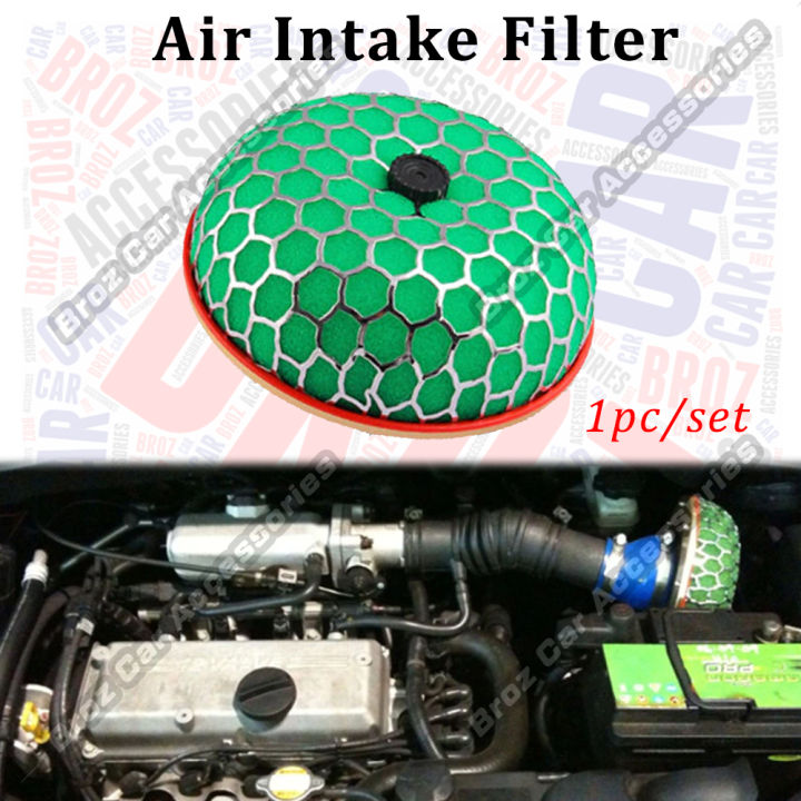 Universal Car Washable Air Intake Filter Super Filter Power Flow ...