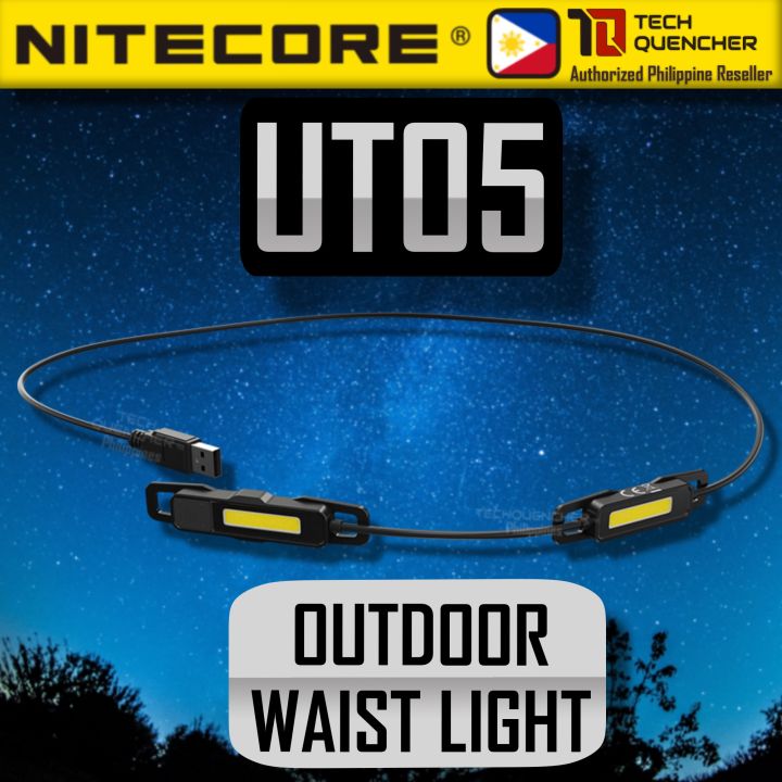 Nitecore UT05 Waist Light - 400 lumens- Headlamp Flashlight Alternative ...