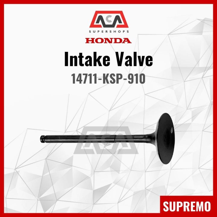 TMX 150 SUPREMO XR150 INTAKE VALVE (14711-KSP-910) (HONDA GENUINE PARTS ...