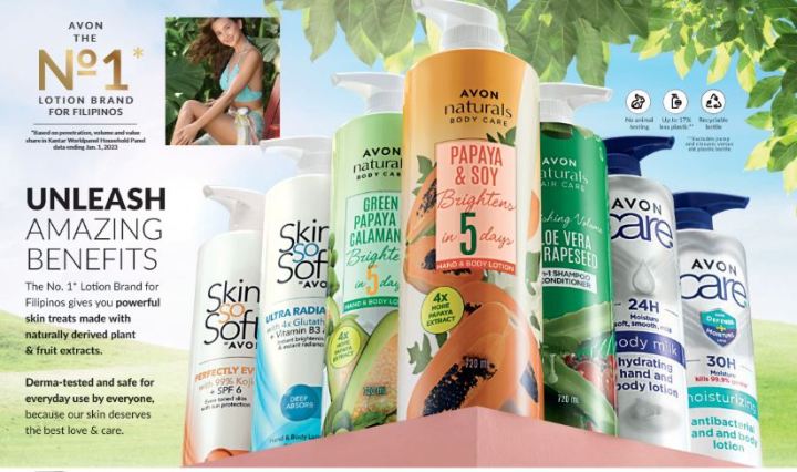 AVON Best-Selling JUMBO Hand & Body Lotions and Shampoo & Conditioner ...