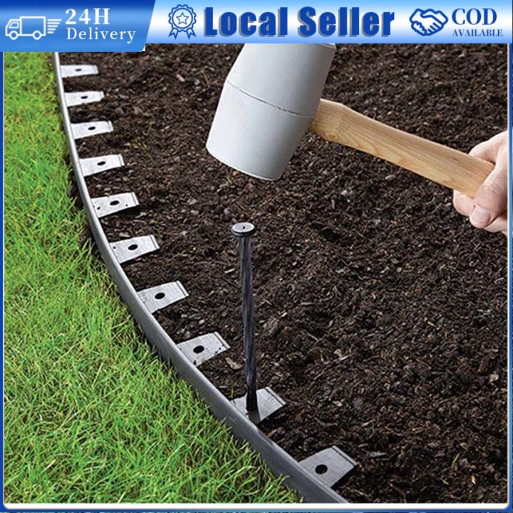 10M Lawn Border Fence Lawn Edging Landscape Edging Garden Border | Lazada