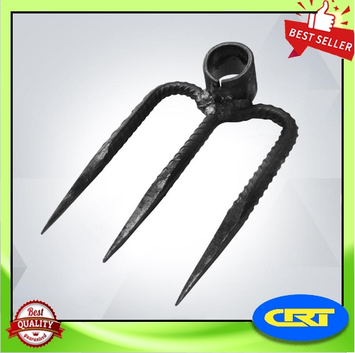 Cangkul Mata Tiga No Stick / Cangkul Besi Bunga / Cangkul Besi Hitam ...