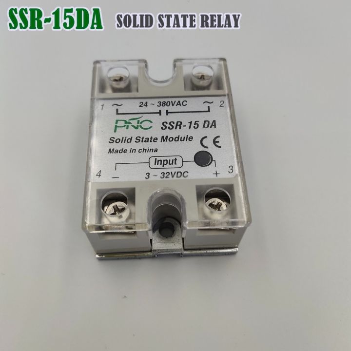 SSR-โซลิตสเตจรีเลย์ SOLID STATE RELAY 1 เฟส DA/AA/AA-H กระแส 15A, 25A ...