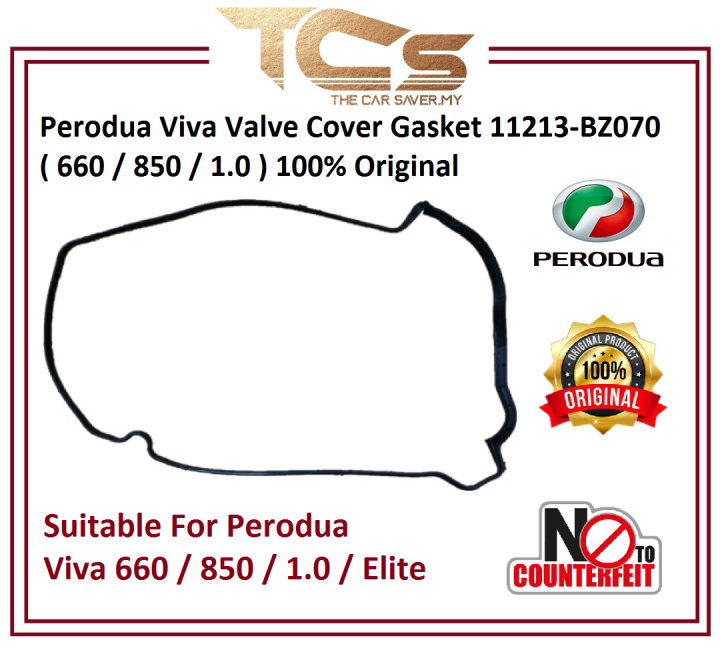 Perodua Viva Valve Cover Gasket 11213-BZ070 ( 660 / 850 / 1.0 ) 100% ...