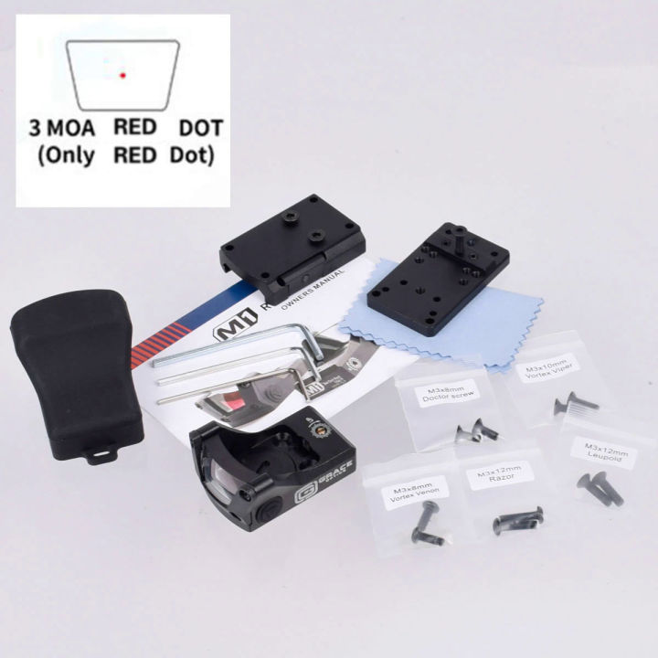 Topless Sights Doctor-M1 RMR Red Dot Sight Glock Sight open-emitter Red ...