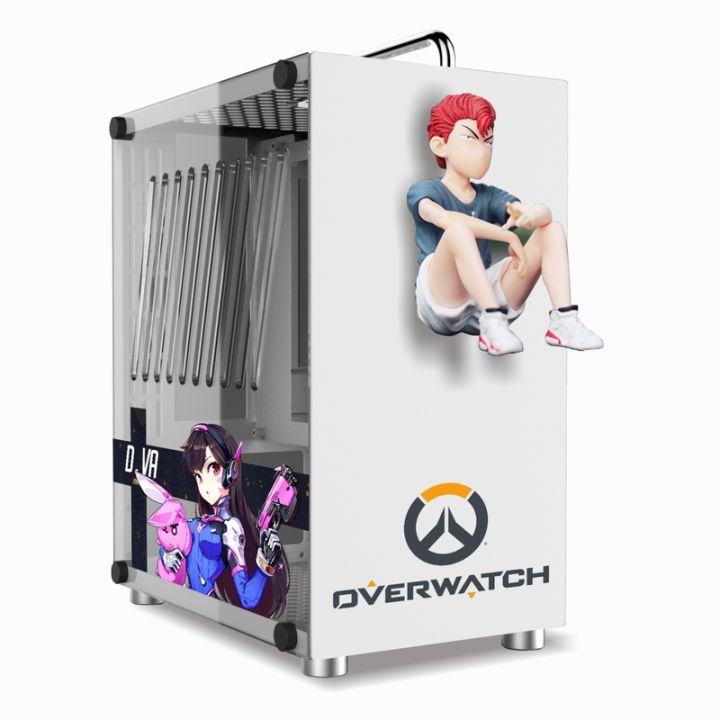 Cool fish T40/T60 mini ITX chassis SFX power pink portable laptop side ...