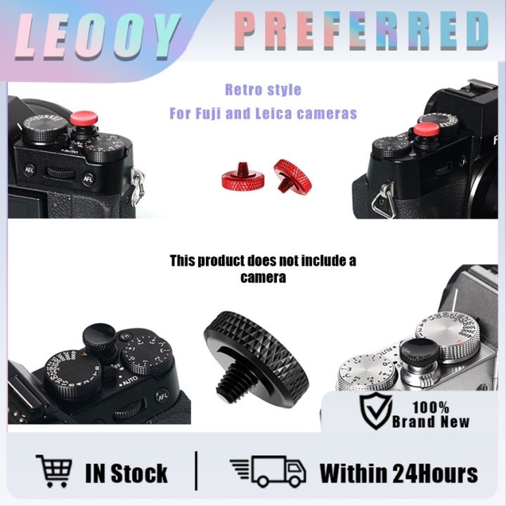 Pure brass Camera shutter button 0.45" with Rubber Ring for FujiXT30 ...