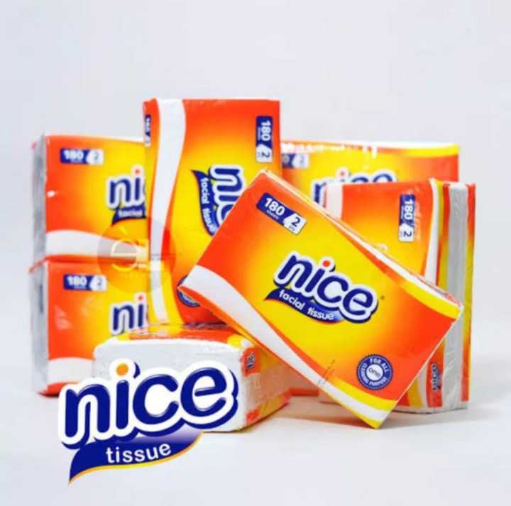 PROMO TISU NICE 180 sheet 2 ply ISI 1 pack- Tissue Nice Facial 180 ...
