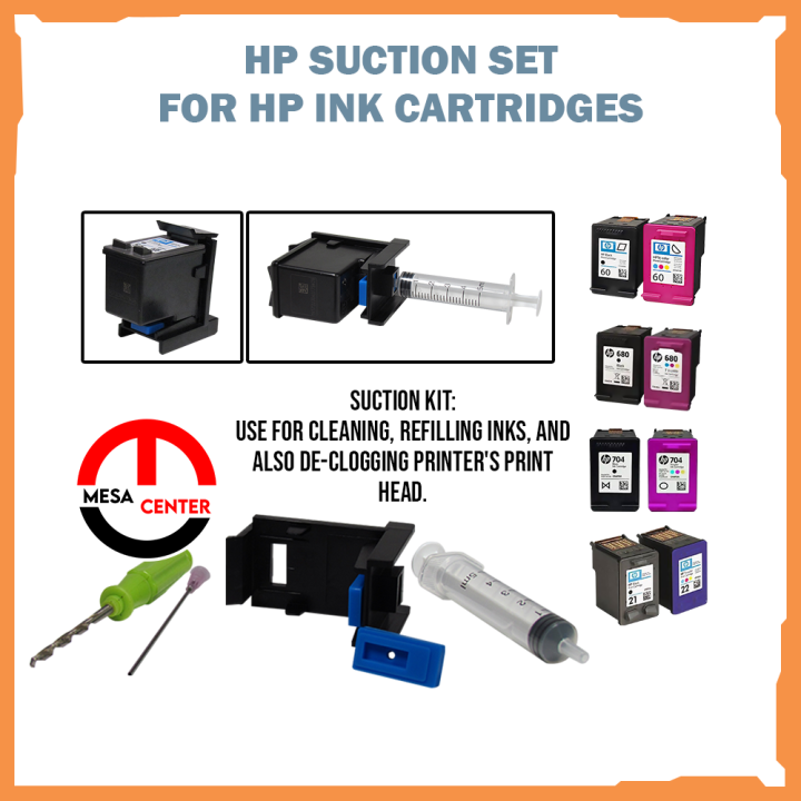 HP Suction Kit CISS Modification Kit for HP Cartridges Ink Refill ...