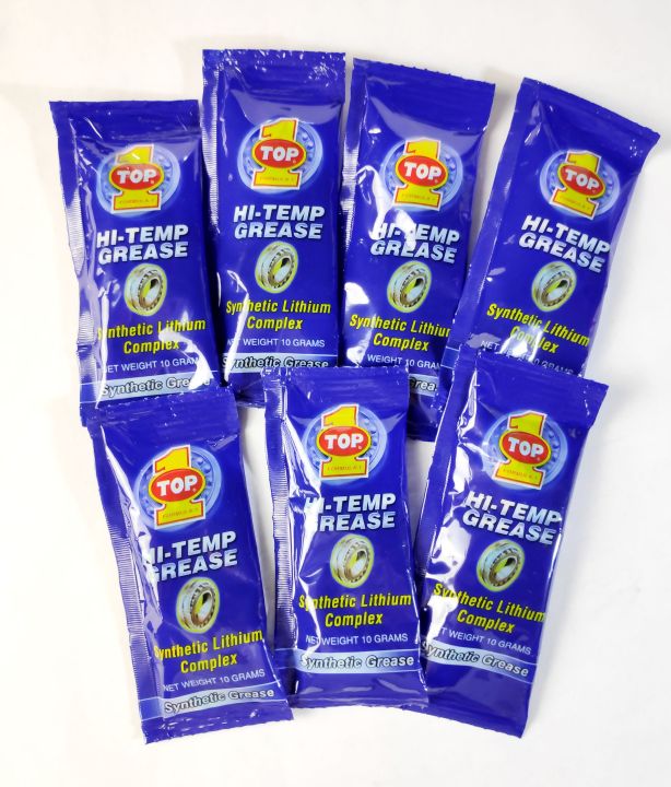 Top 1 Hi Temp Grease (1 BOX) 10gm Sachet 50pcs | Lazada PH