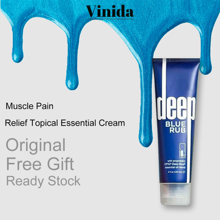 【Ready Stock】Doterra Deep Blue Rub 120ml, Muscle Pain Relief Topical ...