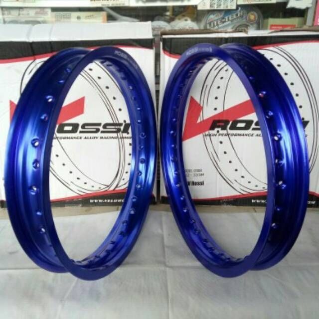 Velg Rossi ukuran 160 X185 ring 17 biru dark blue | Lazada Indonesia