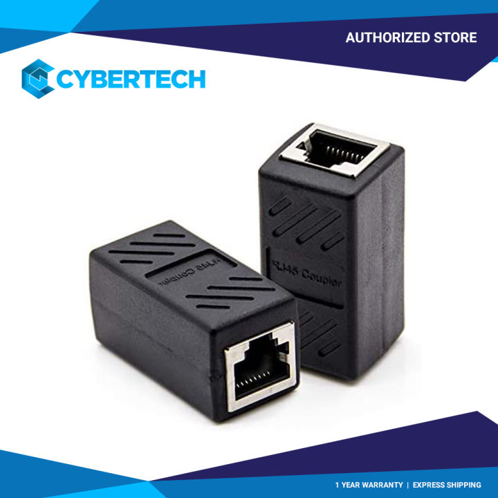 ad-link RJ45 Coupler ethernet cable coupler LAN connector (1pc) Black ...