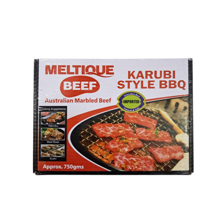 Frozen Meltique Beef Karubi Style BBQ (750g) | Lazada PH