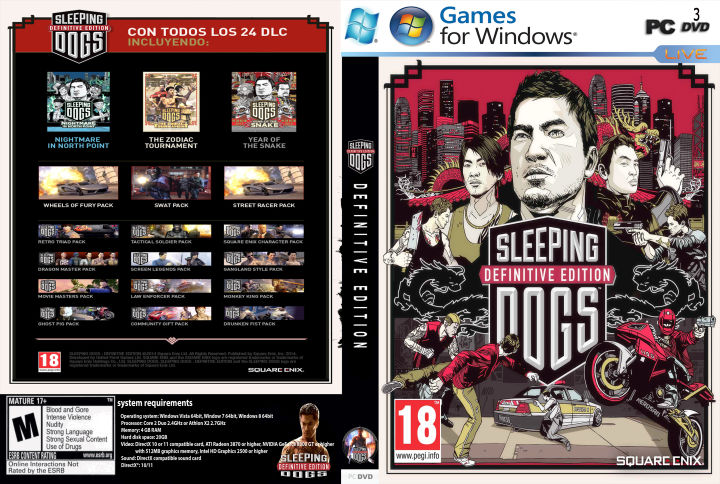Sleeping Dogs: Definitive Edition PC GAME [Offline INSTALLATION] | Lazada