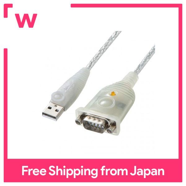 Sanwa Supply USB Serial Cable 1m RS-232C conversion, high-speed ...