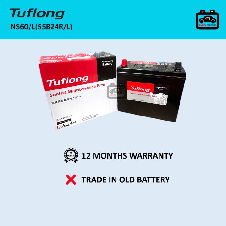 Tuflong Hitachi NS60 | NS60L | 60B24 Saga Wira Waja Iswara Civic Accord CRV HRV Almera Livina ...