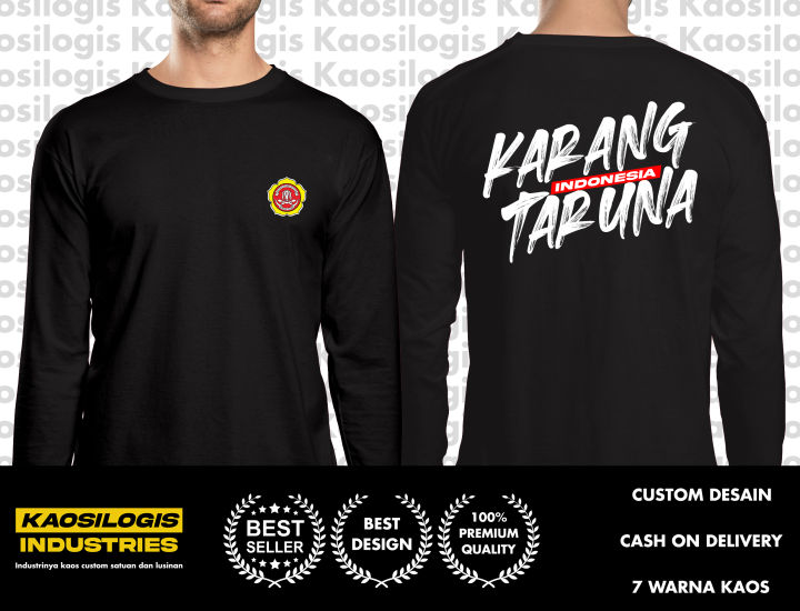 Kaos Lengan Panjang Karang Taruna Indonesia - Kaosilogis | Lazada Indonesia Kaos Lengan Panjang Karang Taruna Indonesia - Kaosilogis | Lazada Indonesia