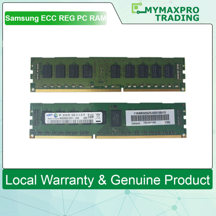【READY STOCK】Samsung ECC REG PC RAM 2GB / 4GB / 8GB / 16GB / DDR3 ...