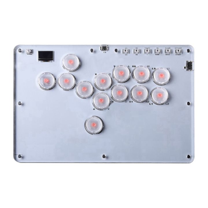 13Keys Joystick Keyboard Arcade Stick //Switch/Steam Mini Arcade ...