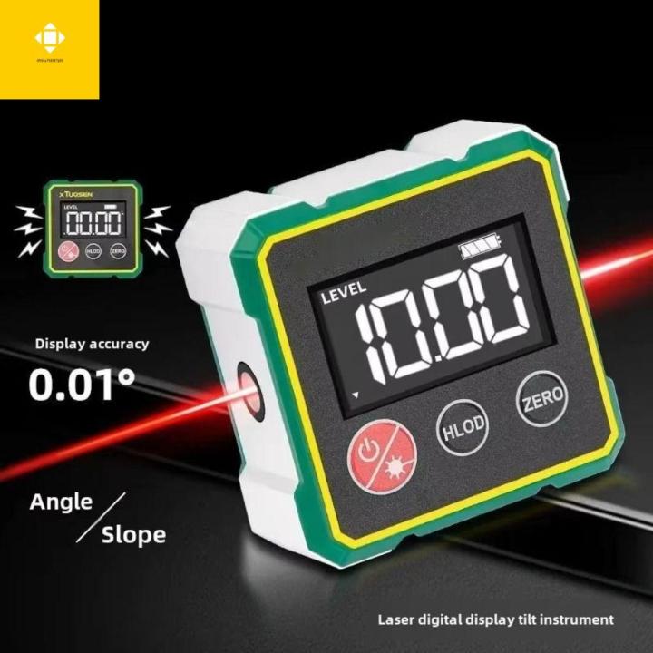 495HS Four Sided Display Angle Gauge Digital Display ic Suction Angle ...