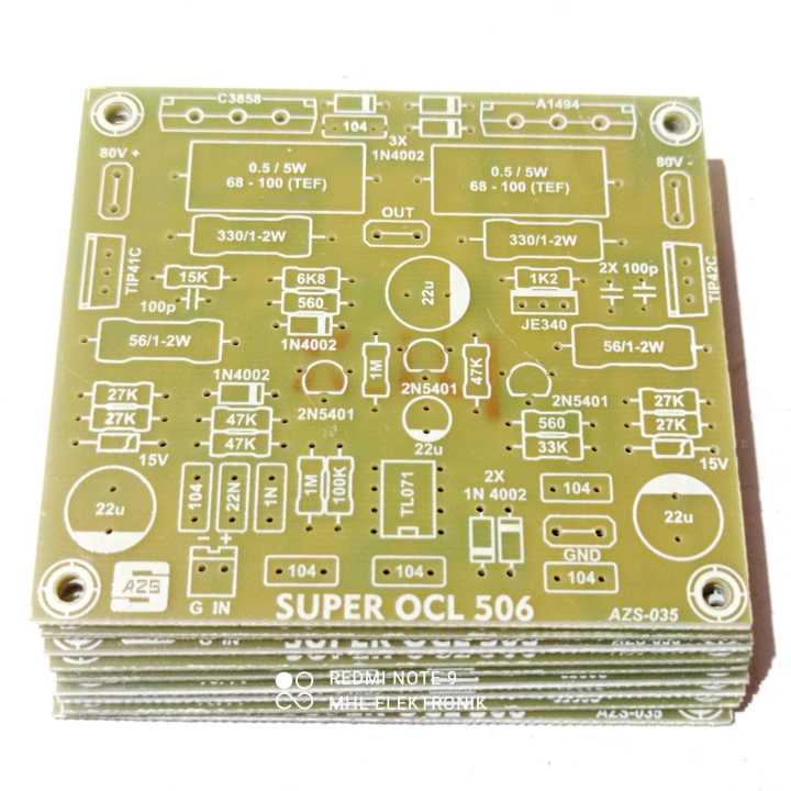 PCB Super OCL SOCL 506 TEF FIBER FR4 | Lazada Indonesia