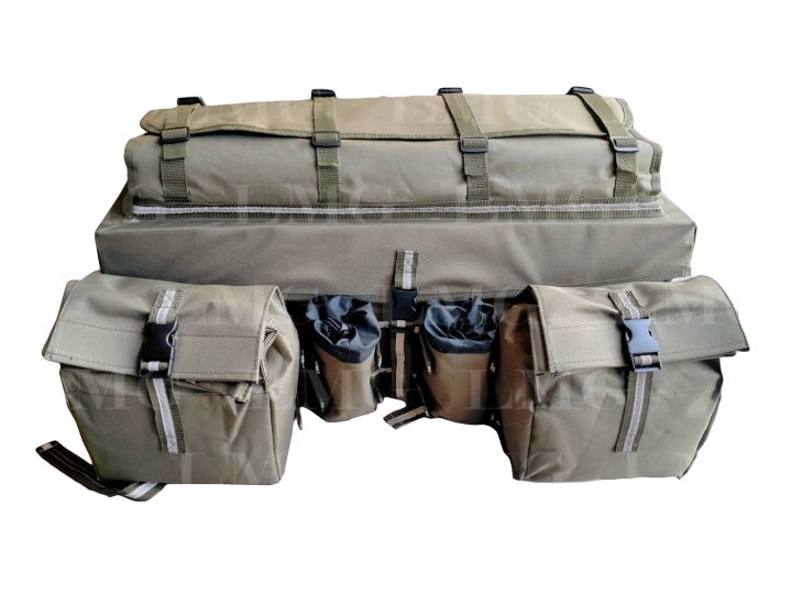 LMG ATV Rear Carrier Cargo Bag Storage ( 1 Set of ATV Rear Carrier Bag ...