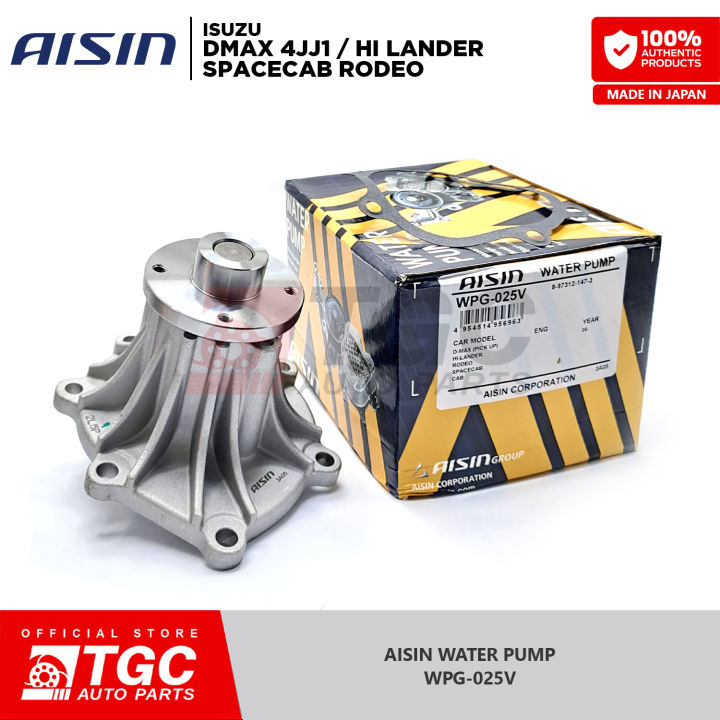 Aisin Water pump assembly (WPG-025V / 8-97312-147-3) for Isuzu Dmax ...