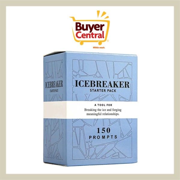 Buyer Central Icebreaker Starter Pack Card Game | Conversation Starters ...