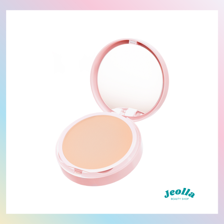 SEA MAKEUP Acne Cover & Smooth Two Way Cake TWC Pressed Powder and ...