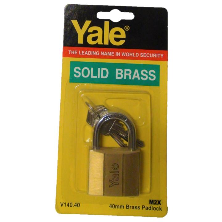 Yale Solid Brass Padlock 40mm | Lazada PH