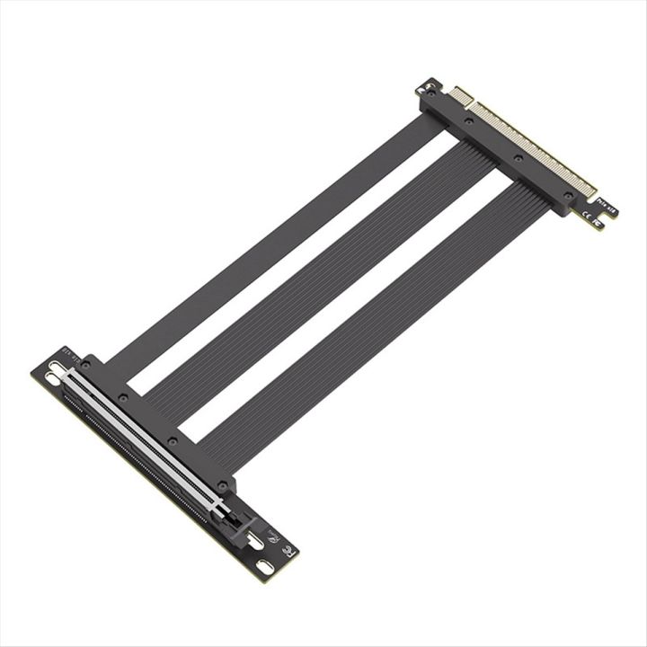 PCI-E 5.0 X16 Riser Cable Video Card Extension Shielded Flexible 90 ...