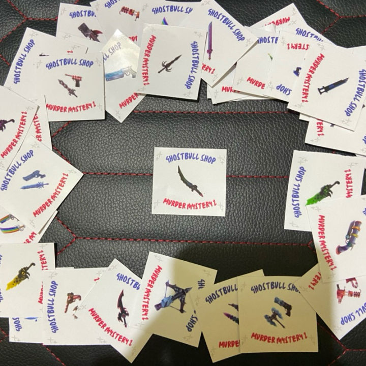 Stiker Chroma Slasher Godly Mm2 Trade Murder Myster 2 | Lazada Indonesia