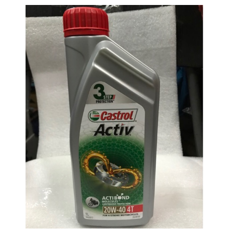 CASTROL 4T ACTIV 20W-40 ENGINE OIL 100% original | Lazada