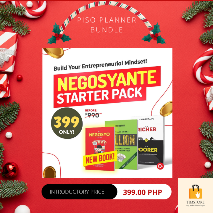 Negosyante Starter Pack Chinkee Tan Books | Lazada PH