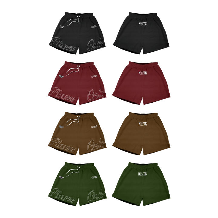 KOTC Players Only "Prime Script" Mesh Shorts | Kings of the Court ...