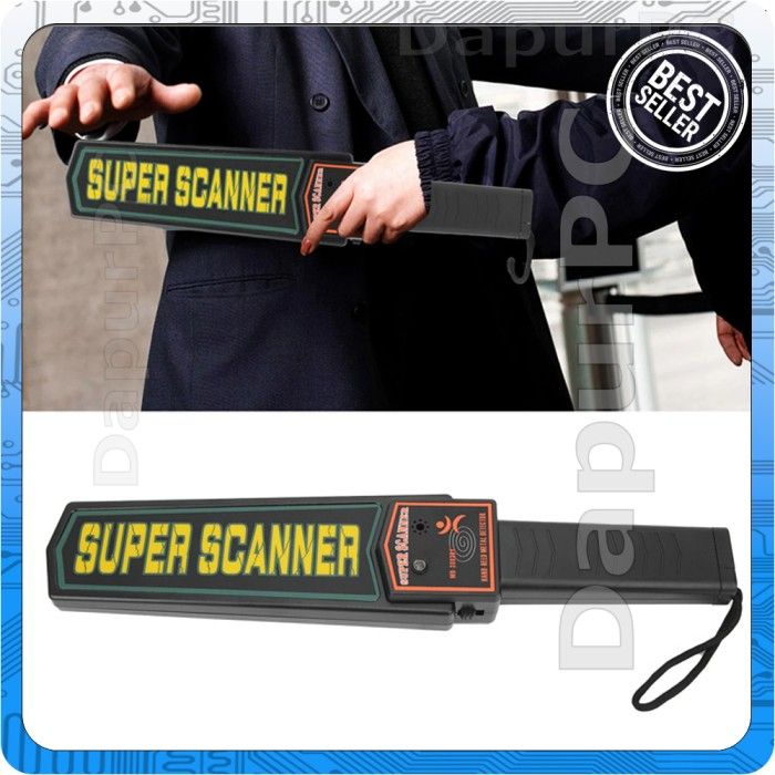 Metal Detector Super Scanner Handheld | Lazada Indonesia