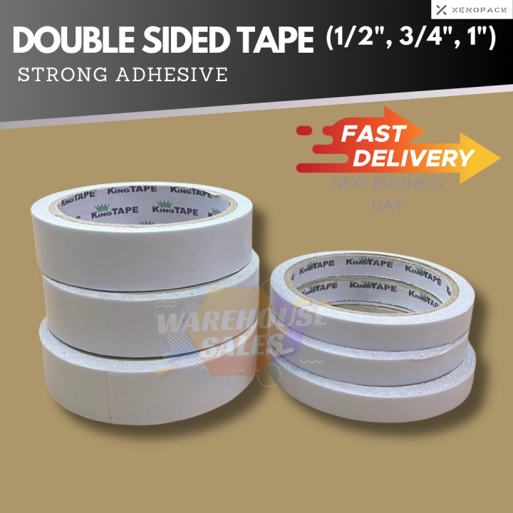 Double Sided Tape 1inch-1/2inch | Lazada PH