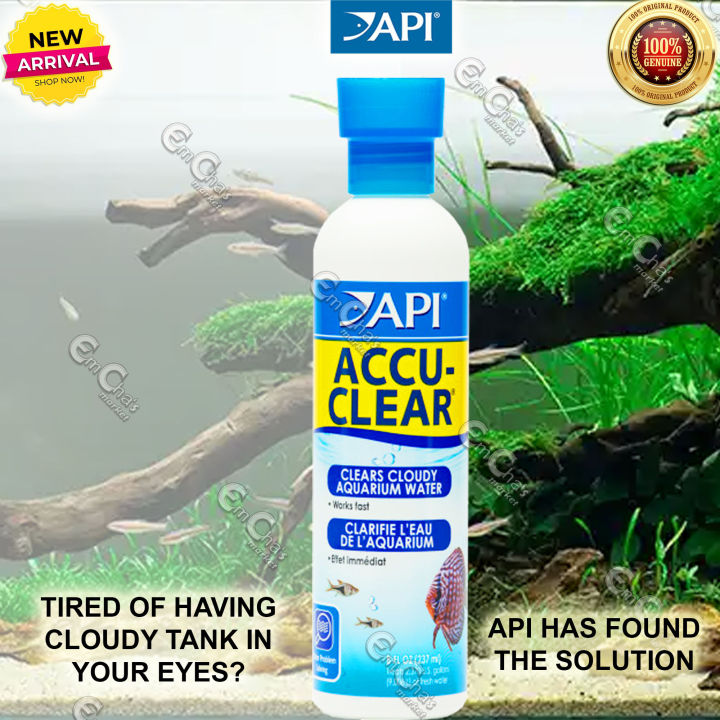 API Accu-Clear Aquarium Clarifier (Choose Size) Aquarium Cloudy Tank ...