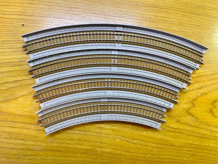 Brand new Tomix N Scale Overhead Bridge With Brown Track C -45 4 Sizes ...