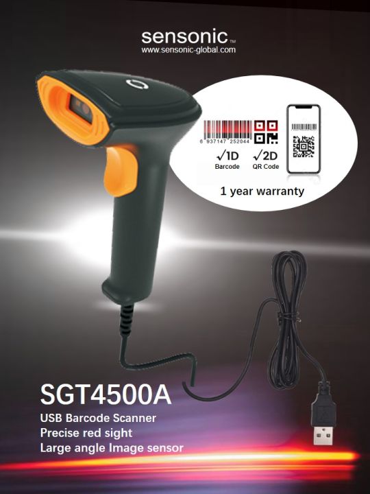 Sensonic 2D Barcode Scanner SGT4500A (USB) | Lazada