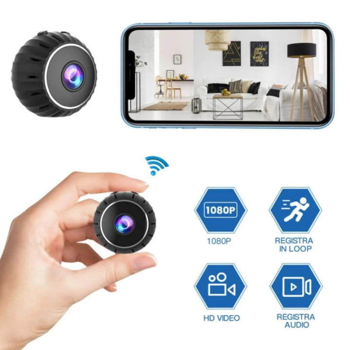 Mini Kamera Wifi CCTV IP IR Sensor HD 1080P X10 | Lazada Indonesia