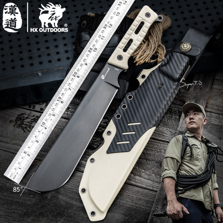 HX OUTDOORS Rock Obstacle removal knife 37CM มีดกำจัดสิ่งกีดขวาง มีด ...